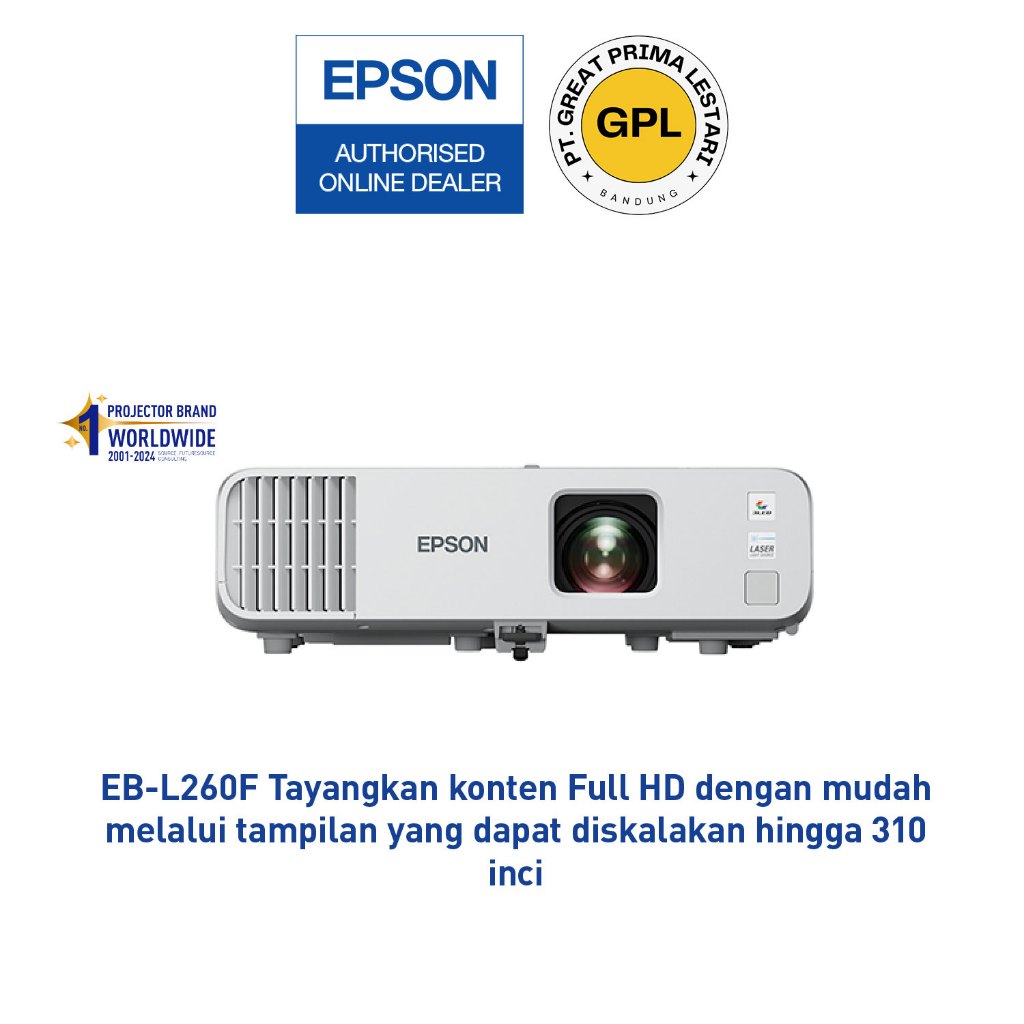 Jual Projector Epson EB-L260F Full HD Standard Throw Laser Projector ...