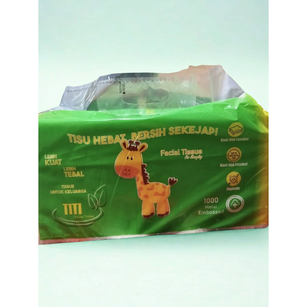 Jual Titi Tisu Titi 1000 Helai Paket 1 Pack Lemah Kuat Bersih Sekejap ...