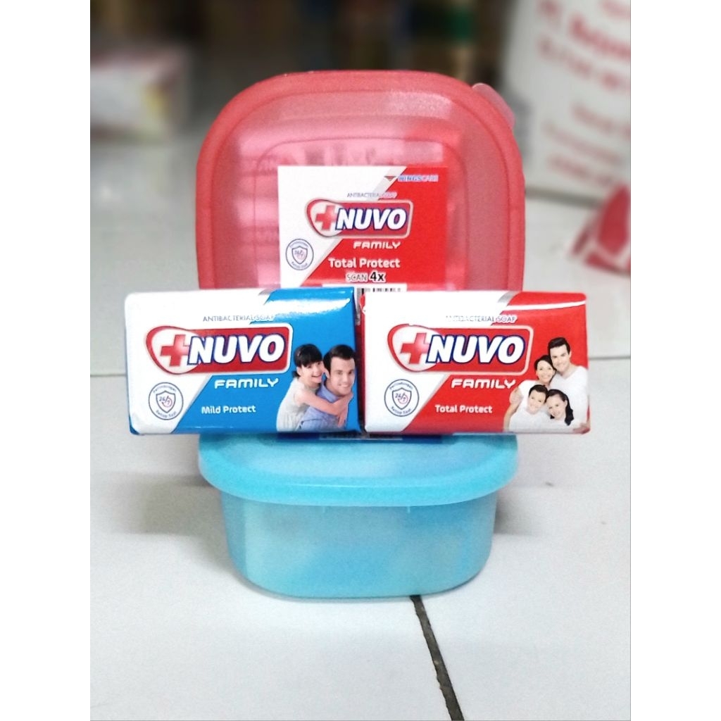Jual Nuvo Family Barsoap 4x72g + Box | Shopee Indonesia