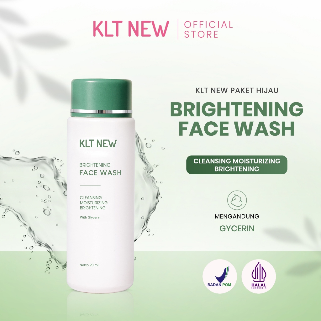 Jual KLT NEW - Brightening Face Wash | Shopee Indonesia