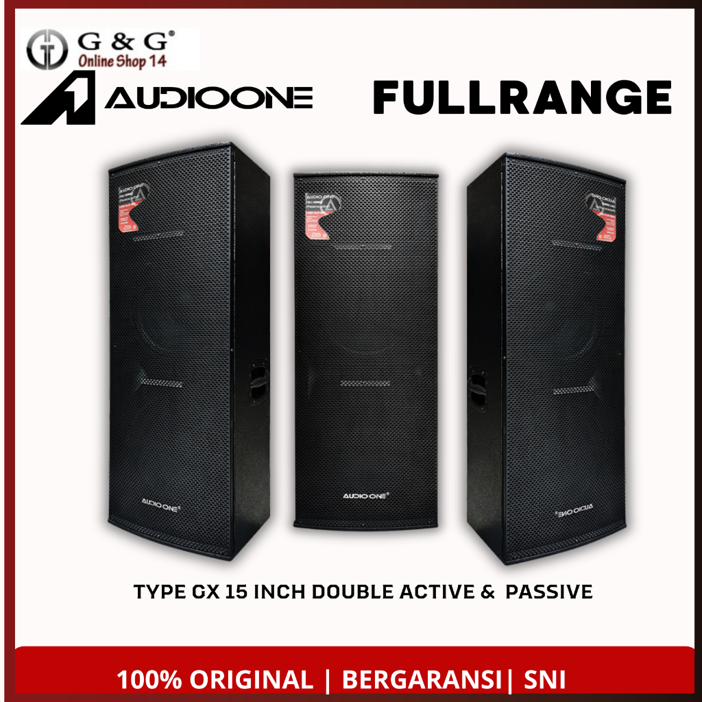 Jual Speaker Double Fullrange Tipe Cx 215 Ukuran Sound System 15 Inch ...