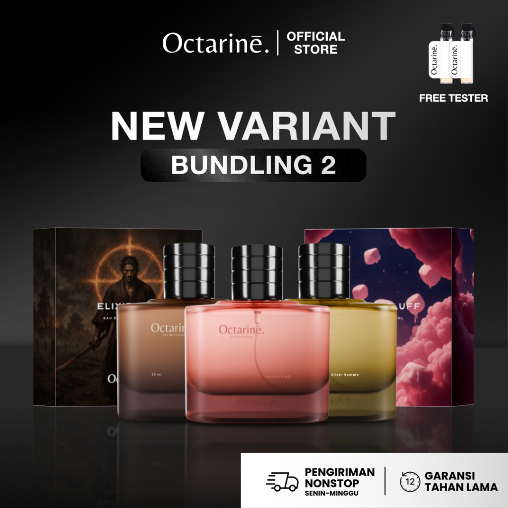 Jual [ PROMO ] Octarine - Bundling 2 Botol Parfum 50ml Varian Baru | Parfum Perfume Minyak Wangi ...