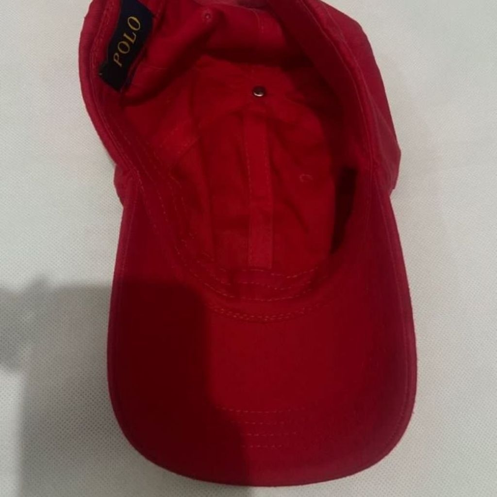 Jual Preloved topi polo merah (nett) | Shopee Indonesia
