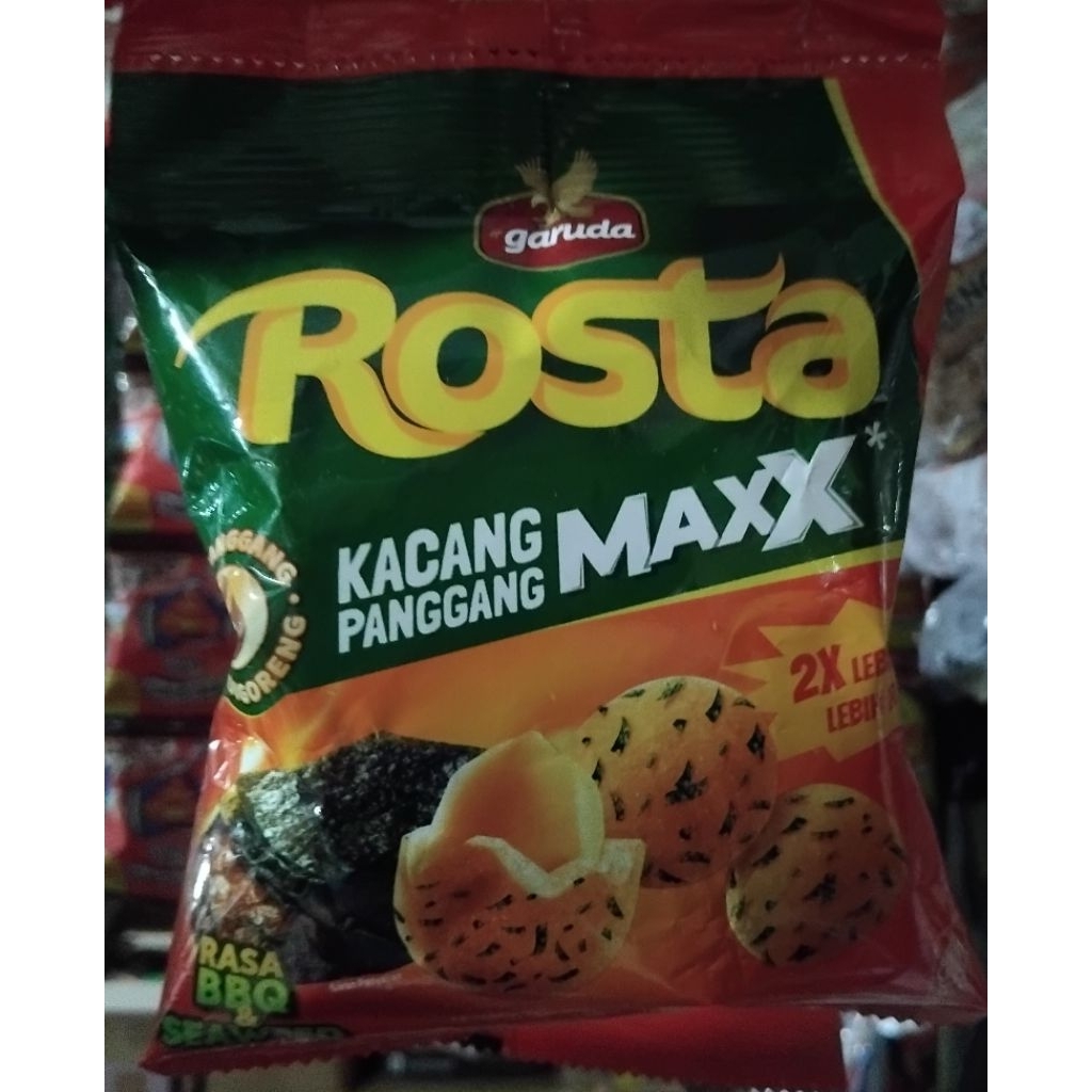 Jual Garuda Rosta Kacang Panggang Max Rasa BBQ & Seaweed (isi 10 ...