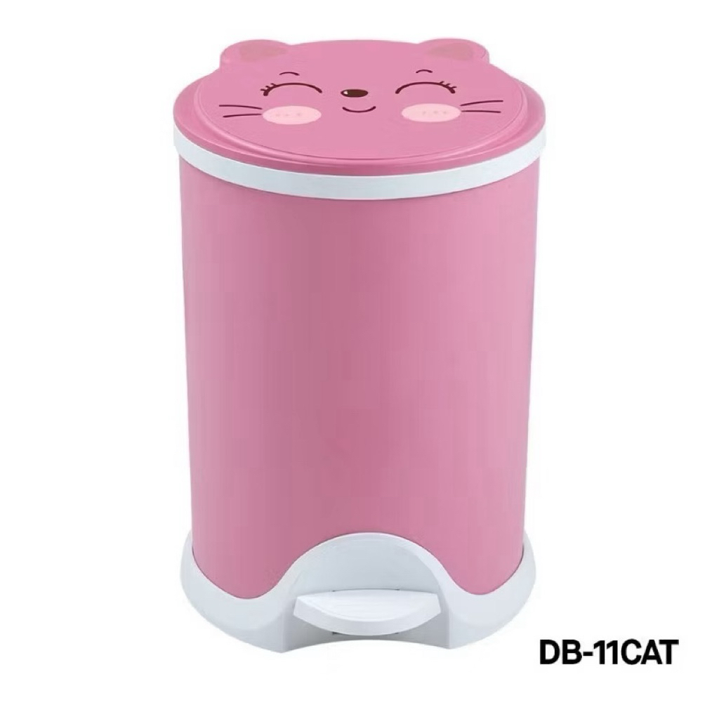 Jual ROVEGA Tempat Sampah Injak Soft Close Putih PANDA Pink Kuning ...