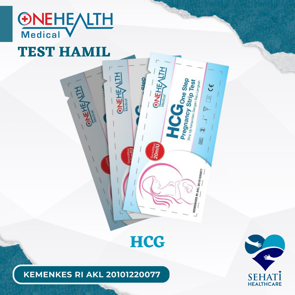 Jual OneHealth Test Hamil Alat Tes Uji Kehamilan Tespek Strip Cek Hamil ...