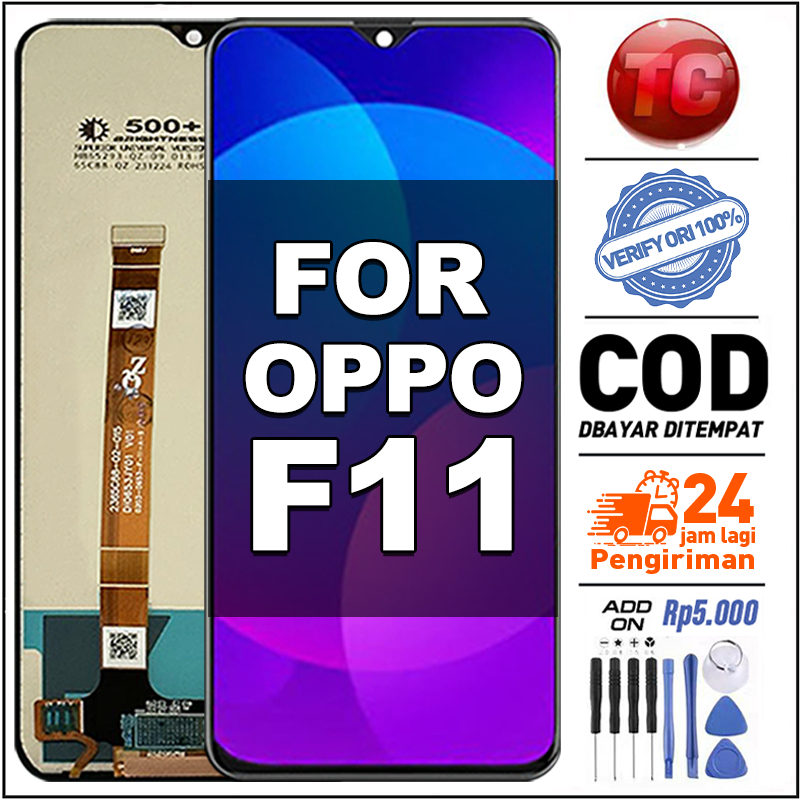 Jual TC LCD For OPPO F11 Fullset hp Touchscreen Kompatibel untuk Glass ...