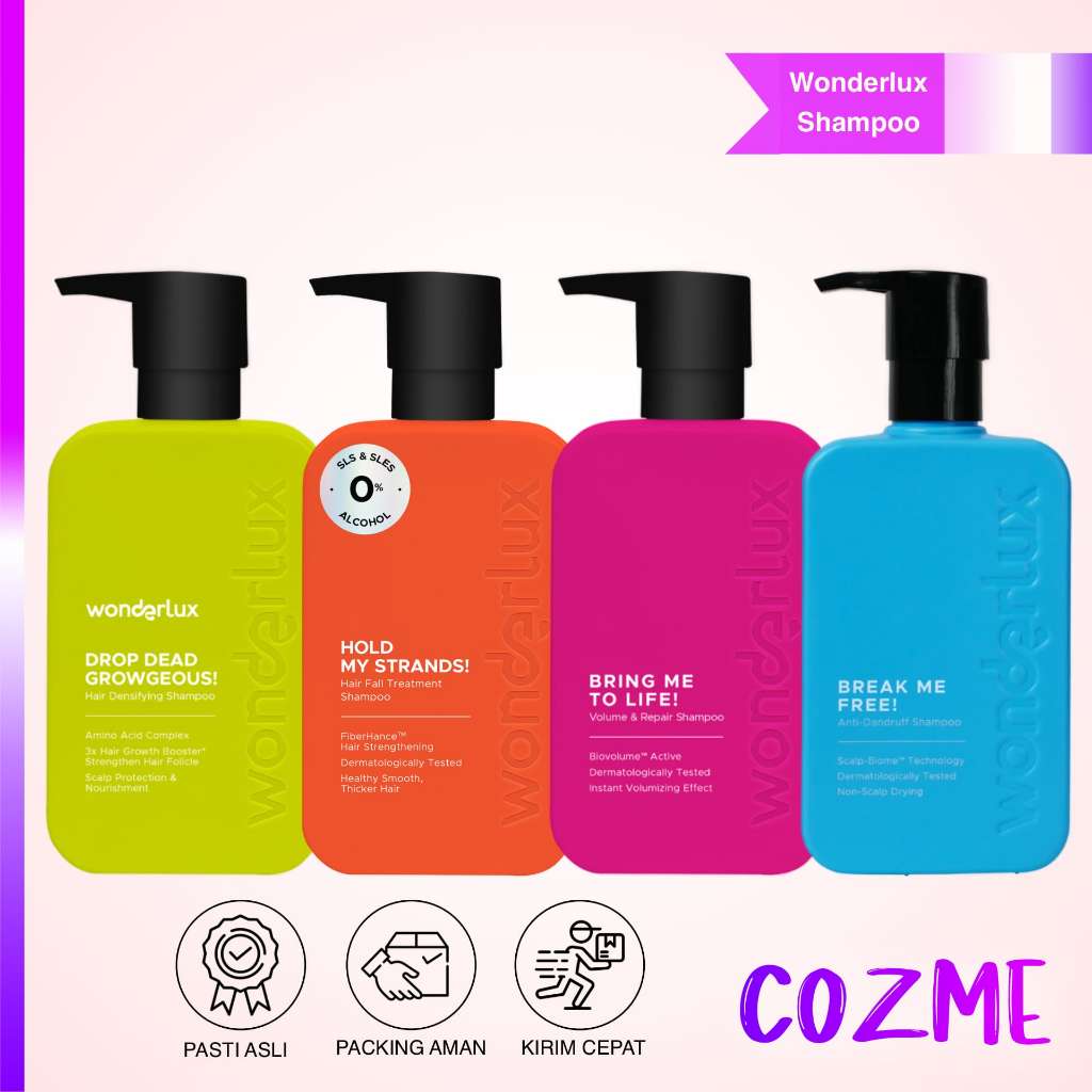Jual WONDERLUX Shampoo Series 250mL | Shopee Indonesia