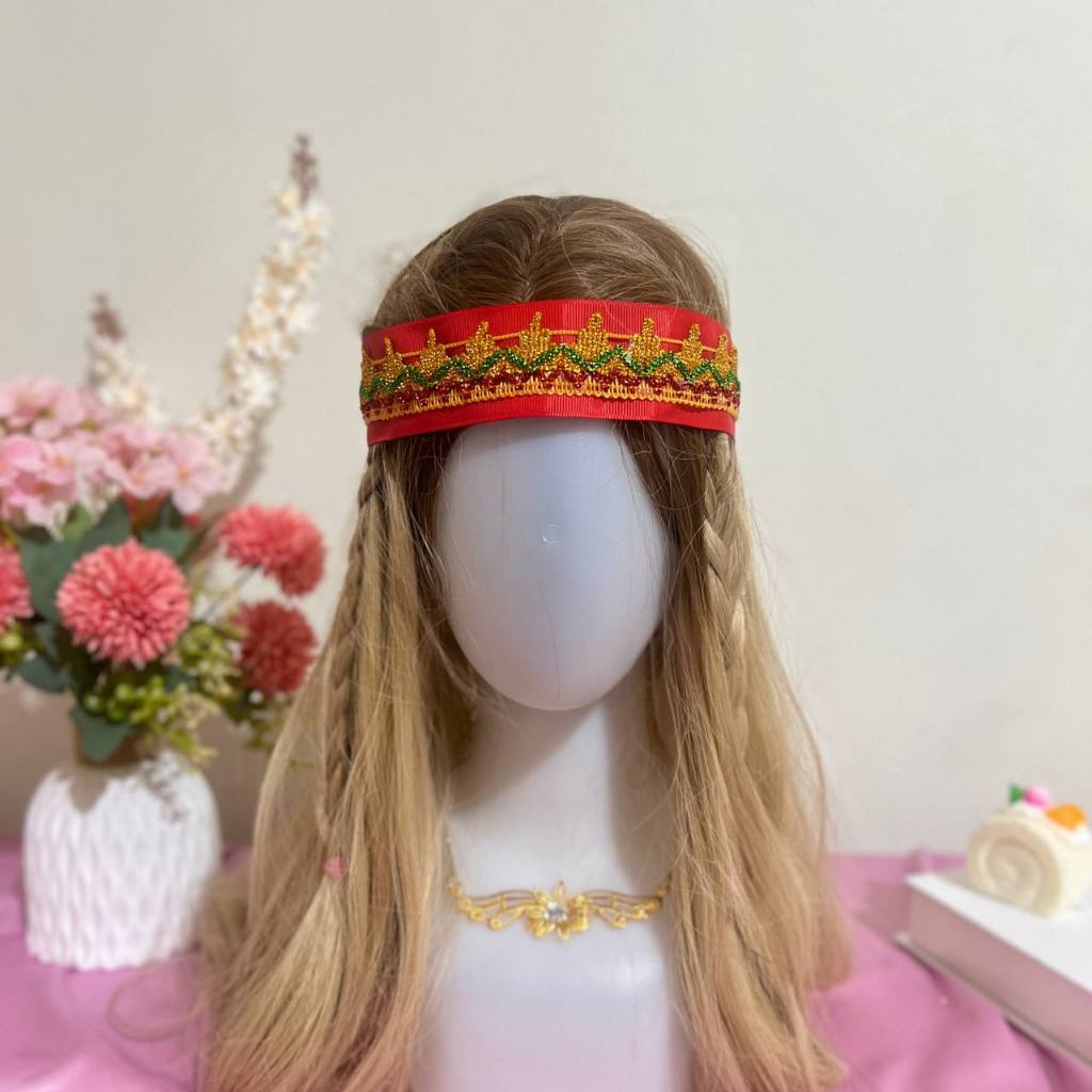 Jual Bandana Adat Batak, Hiasan Kepala Tradisional, Sortali Batak ...