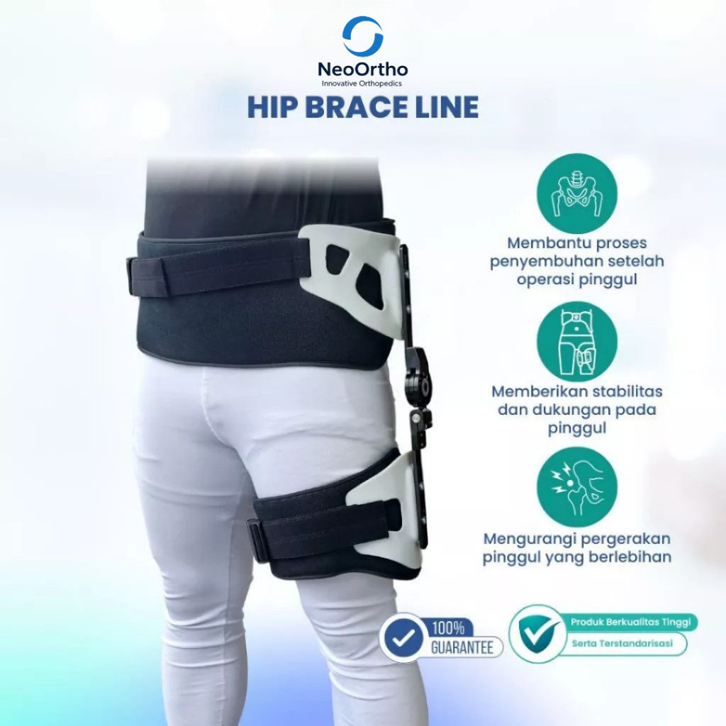 Jual NeoOrtho - Hip Brace Line Penyangga Pinggul Osteoartritis Keseleo ...