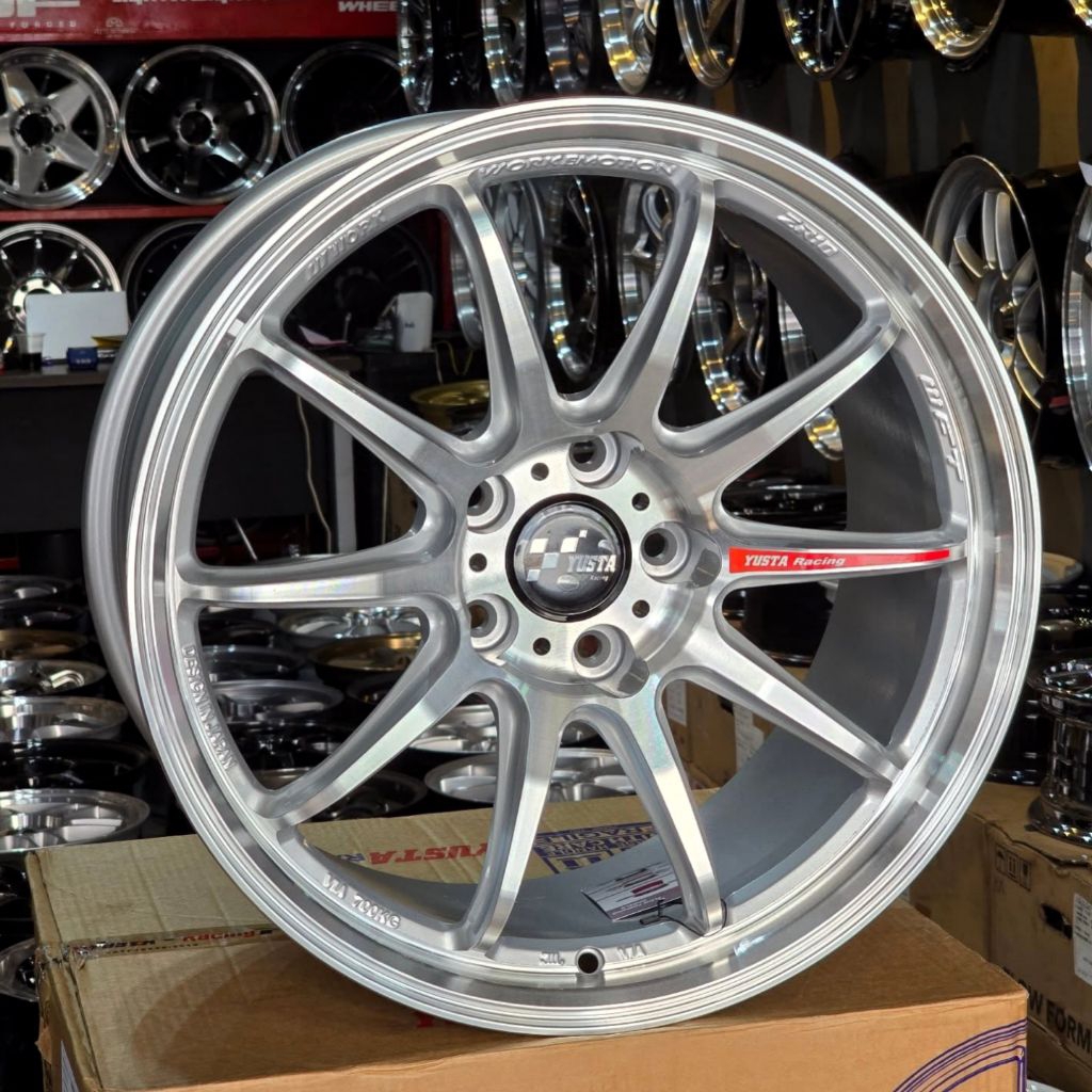 Jual velg racing WORK ZR10 THAILAND R18 LEBAR 9,5 PCD 5X114,3 velg ...