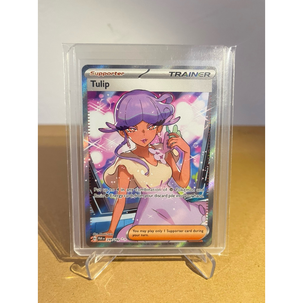 Jual SR Tulip PARen 244/182 Pokemon English Trading Card Game | Shopee ...