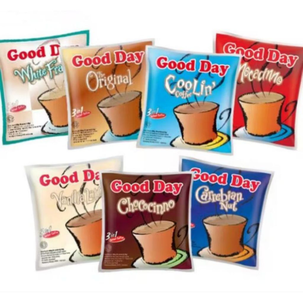 Jual KOPI GOODAY Kopi Gooday Aneka Rasa Rencengan Minuman Sachet Kopi ...