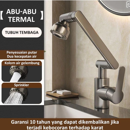 Jual 360°Derajat Keran Putar Keran Air Panas & Dingin Keran 2 Jenis ...