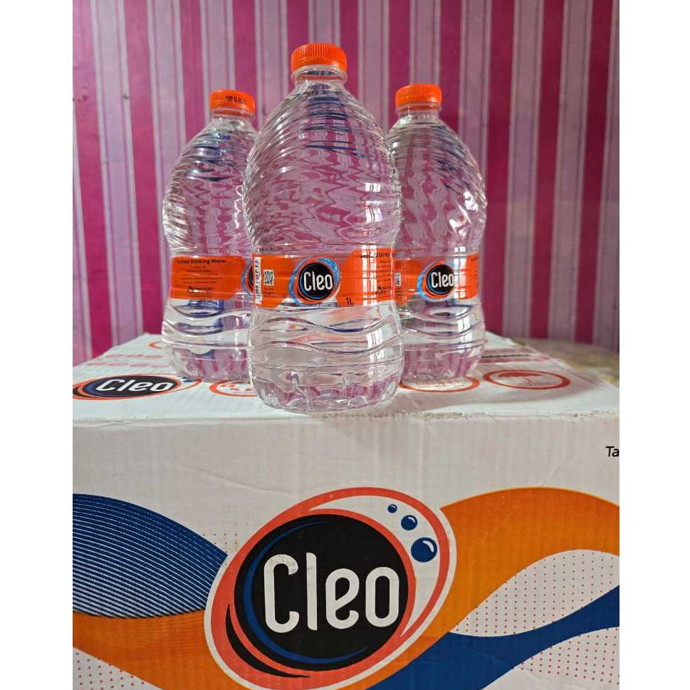 Jual Cleo 1 ltr/ Cleo 1 ltr kemasan botol / Cleo air murni de mineral ...