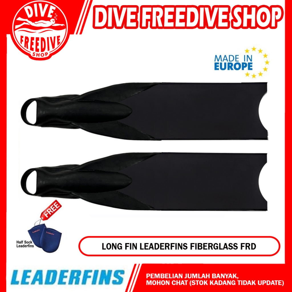 Jual Long Fin Leaderfins FRD Fiberglass Fins Kaki Katak Competition ...
