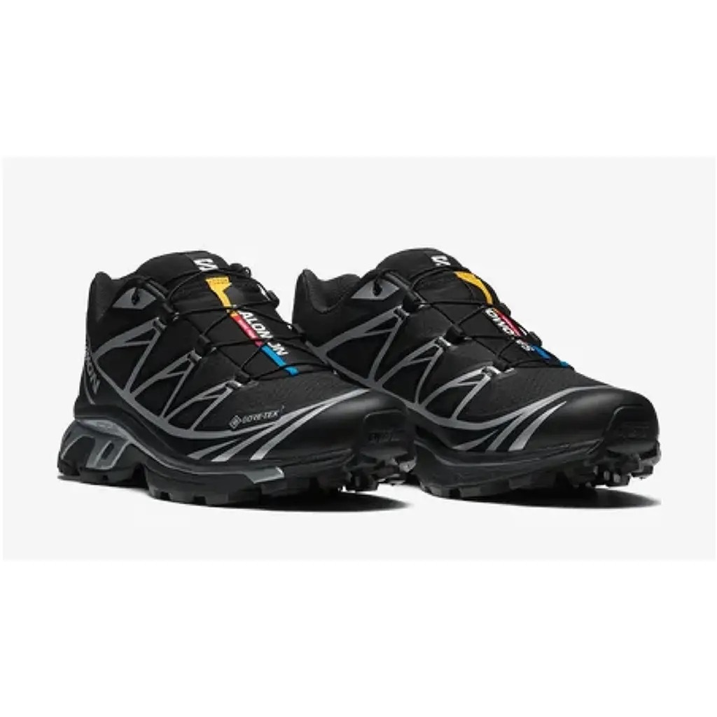 Jual Sepatu Salomon Xt 6 Goretex Black Silver Original | Shopee Indonesia
