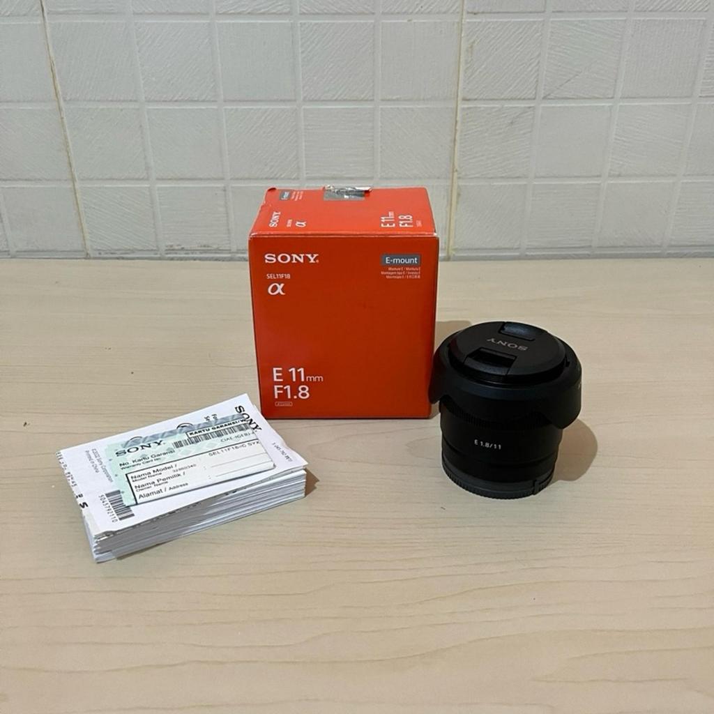 Jual Sony 11mm F1.8 E-Mount for Sony APSC Lensa Kamera Camera Lens ...