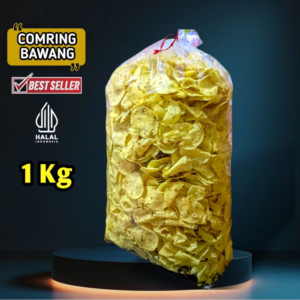 Jual Murah Comring 1 Kg / Keripik Comro Kering Rasa Daun Bawang ...