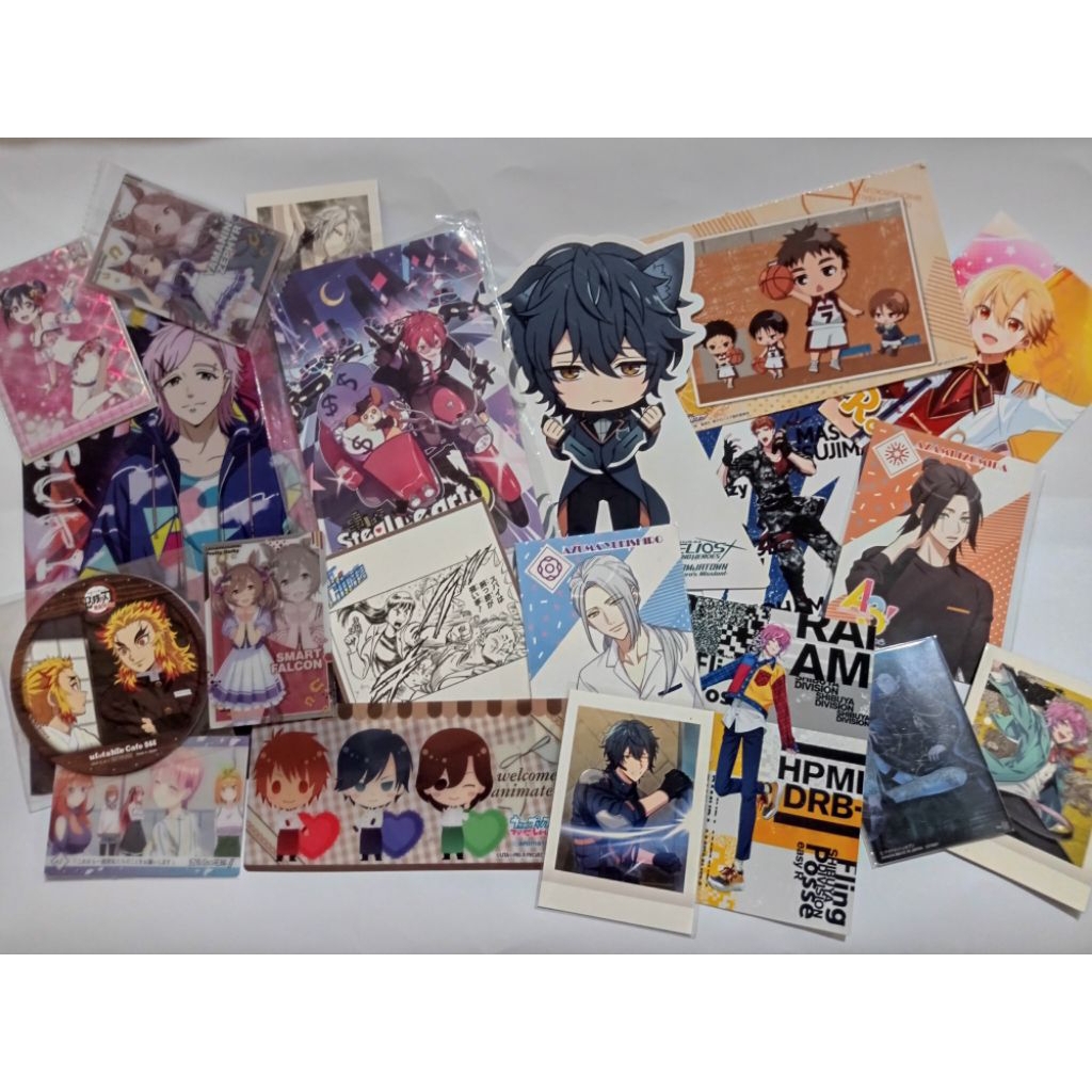 Jual Mix merch kertas Windbreaker, umamusume, genshin, demon slayer ...