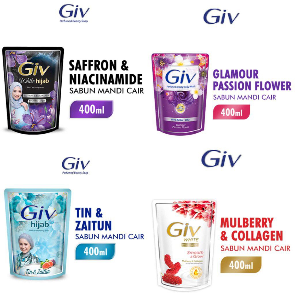 Jual Sabun Mandi Giv Flower & Berry/ Smooth & Flawless Sakura & Pearl ...