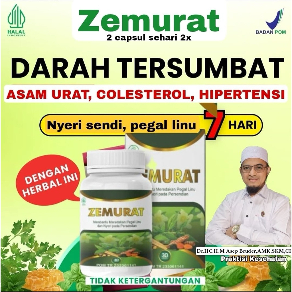 Jual Zemurat - Obat Herbal Premium untuk Asam Urat Sakit Lutut Rematik ...