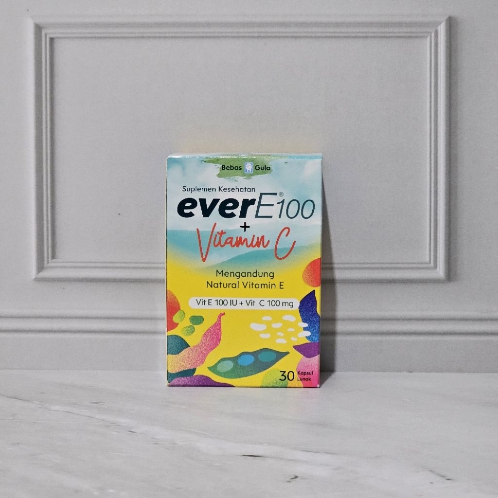Jual everE100+Vit C Botol 30 Kapsul | Shopee Indonesia