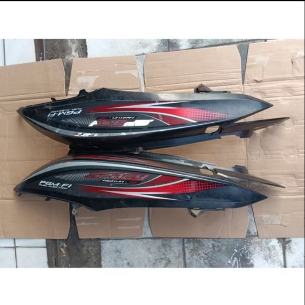 Jual cover Body Belakang Honda Spacy Fi/Spacy karbu original copotan ...
