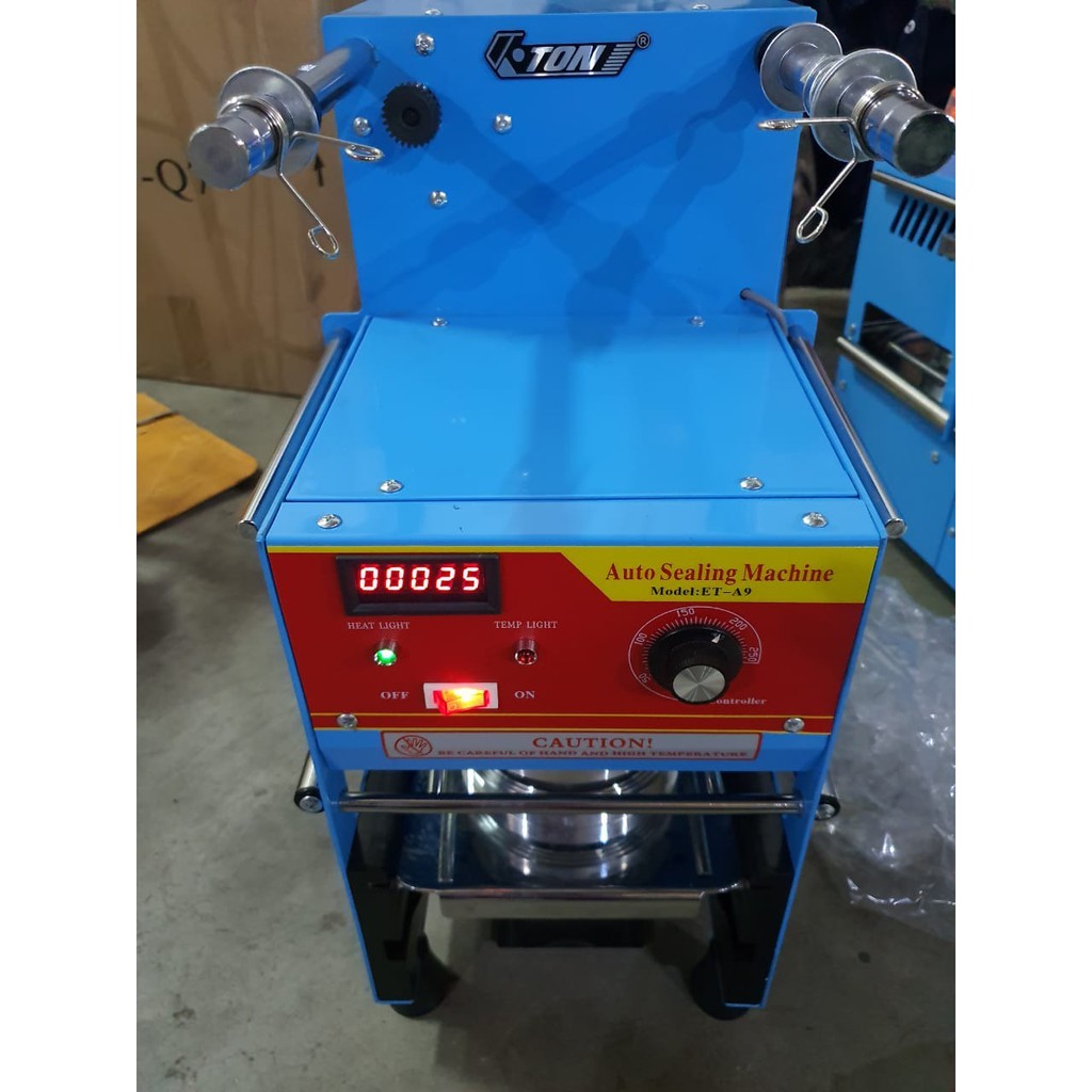 Jual ETON ET-A9 Automatic Otomatis Digital Counter Cup Sealer Mesin ...