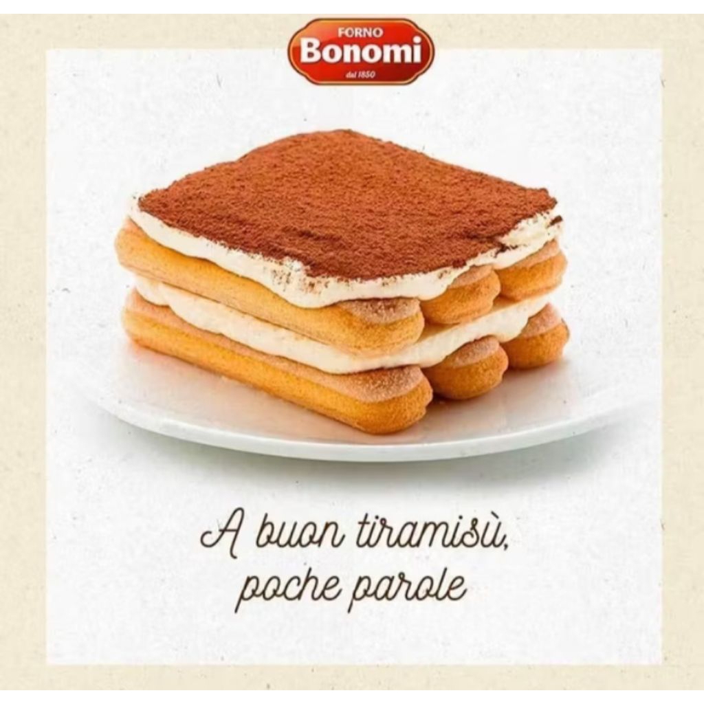 Jual FORNO BONOMI LADY FINGER BISKUIT TIRAMISU 12 X 200GR / 1 DUS ISI ...
