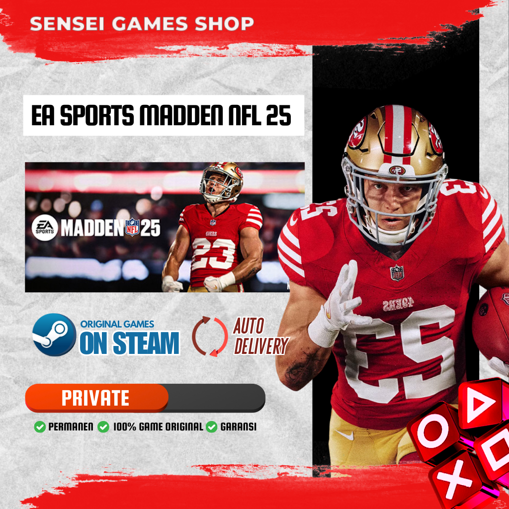 Jual [BONUS STEAM KEY] EA SPORTS Madden NFL 25 / AUTO DELIVERY / STEAM ...