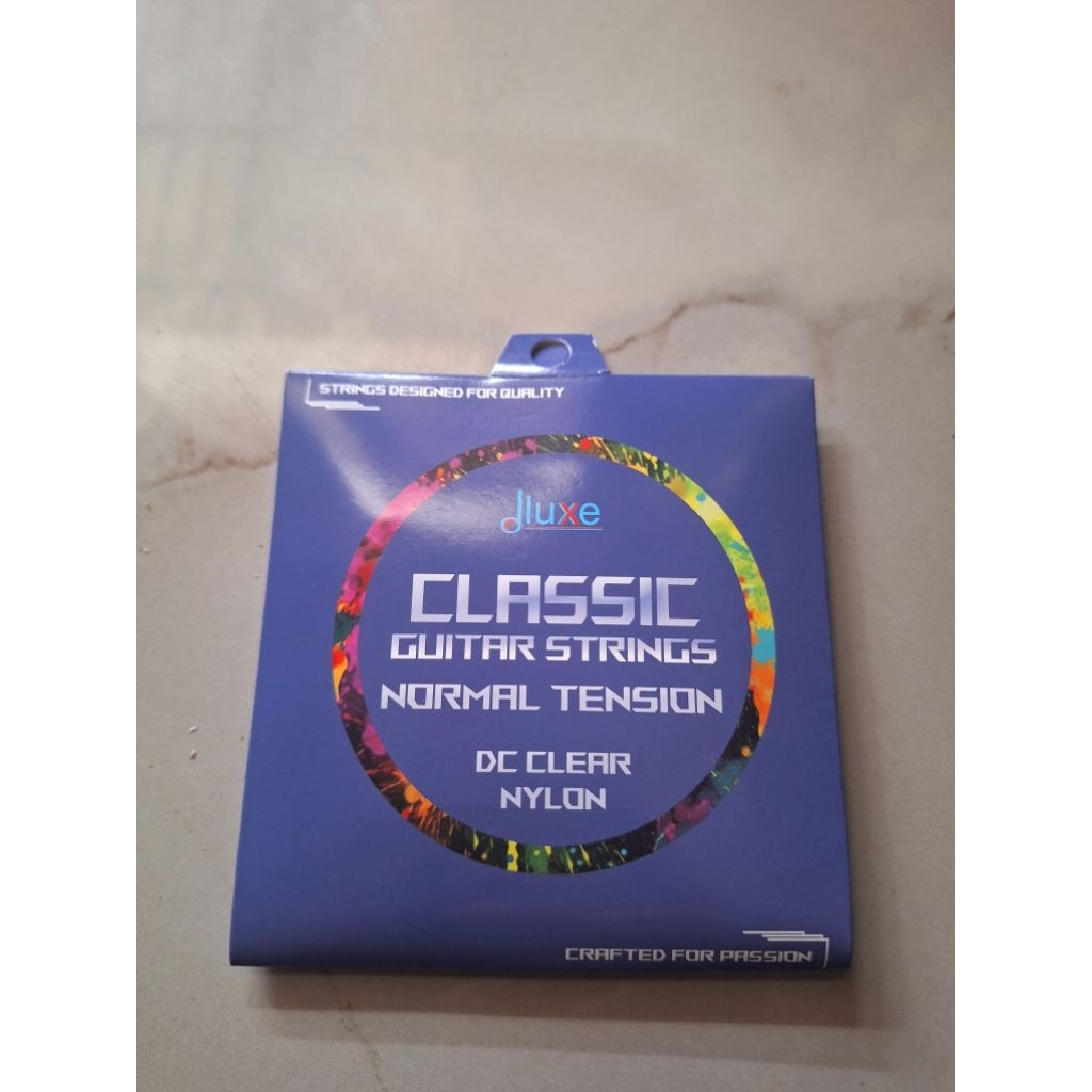 Jual Senar Gitar Klasik Nylon merek deluxe Satu Set original | Shopee ...