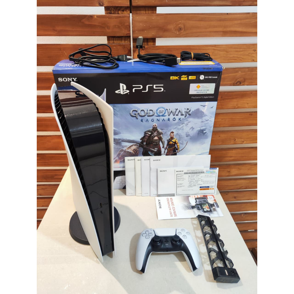 Jual ps5 fat seri 12 digital edition ex resmi indonesia fullset mulus ...