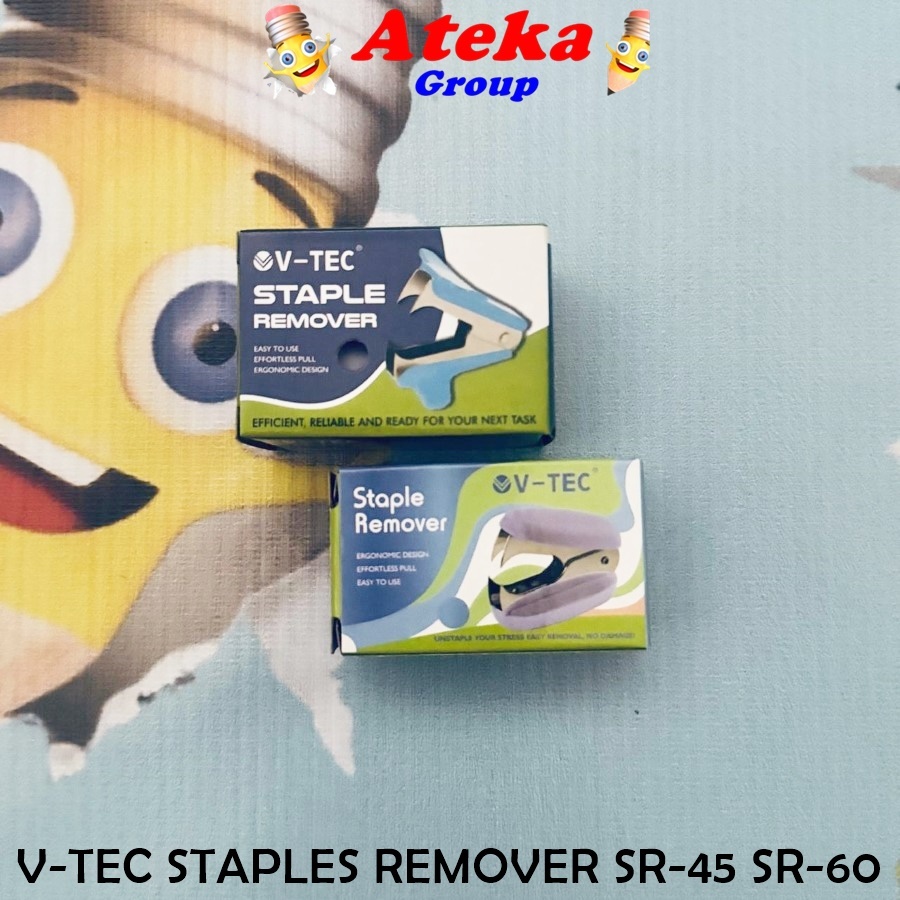 Jual [1 PCS] V-TEC STAPLES REMOVER SR-60 SR-45 PENCATUT STAPLES ...
