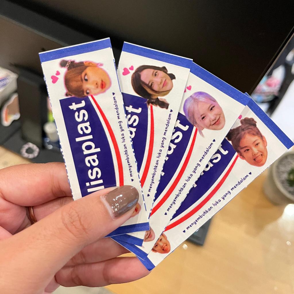 Jual Hansaplast BLACKPINK Kpop Plester Fanmade Blink Kado Freebies ...