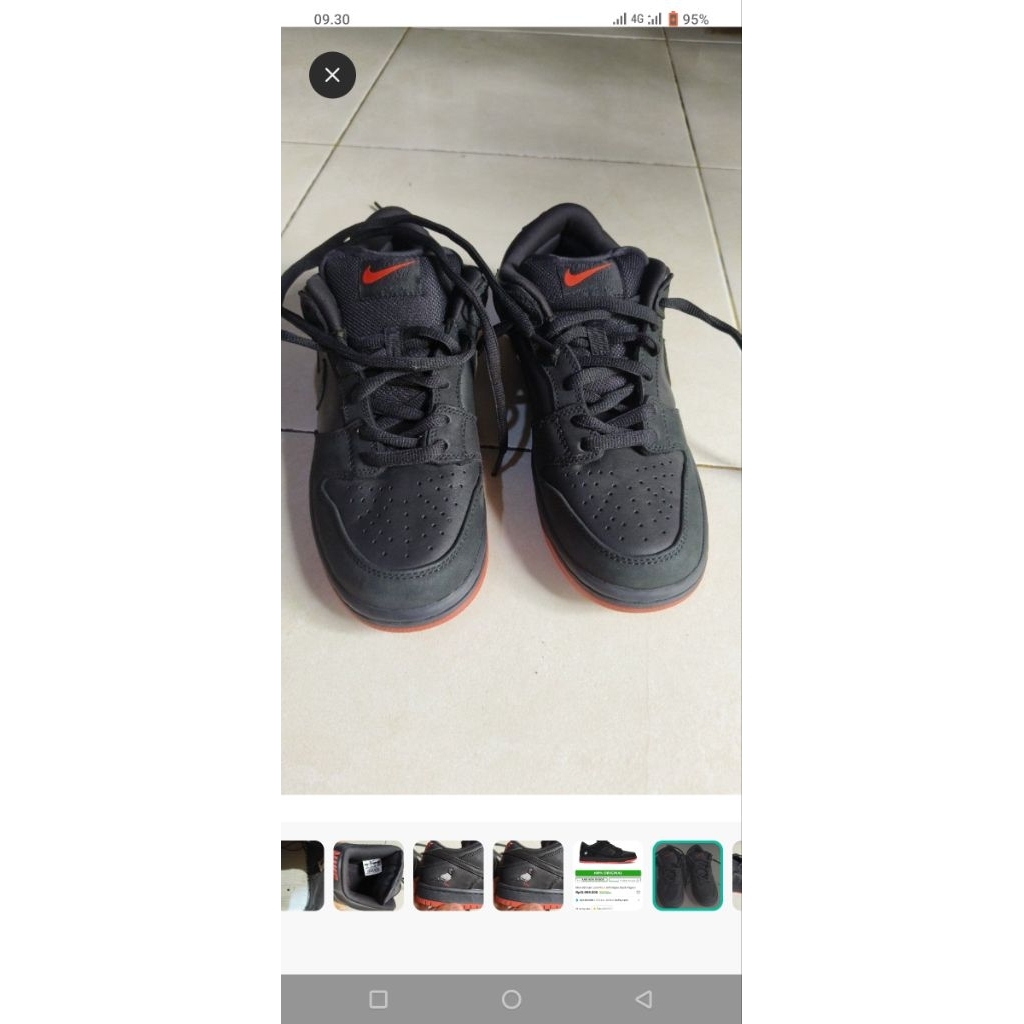 Jual Nike dunk SB low pro x jeff staple black pigeon | Shopee Indonesia