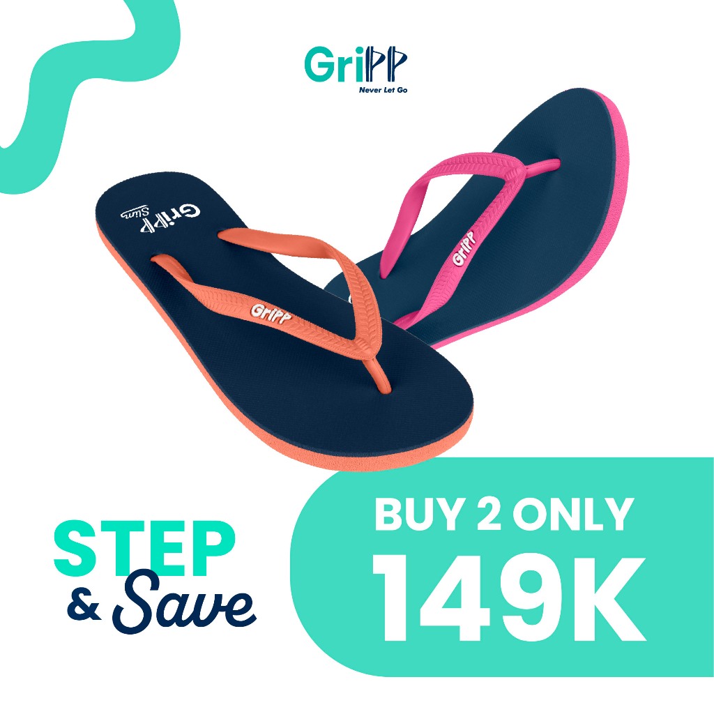 Jual GriPP Step And Save - Slim Blue Midnight Brown Rock x Slim Blue ...