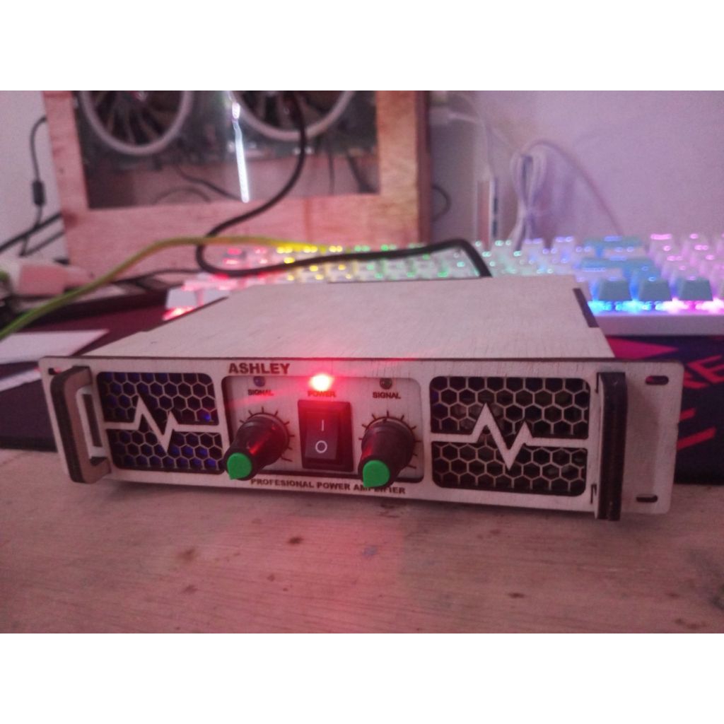 Jual !!stok terbatas!! power amplifier mini miniatur 120w *2 sudah ada ...