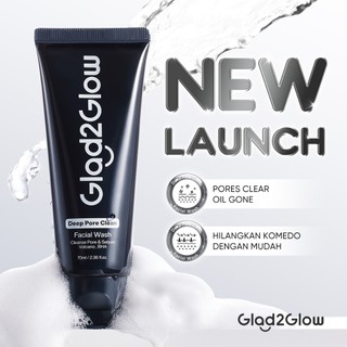 Jual [NEW LAUNCH]Glad2glow Volcanic Ash + BHA Deep Pore Clean Facial ...