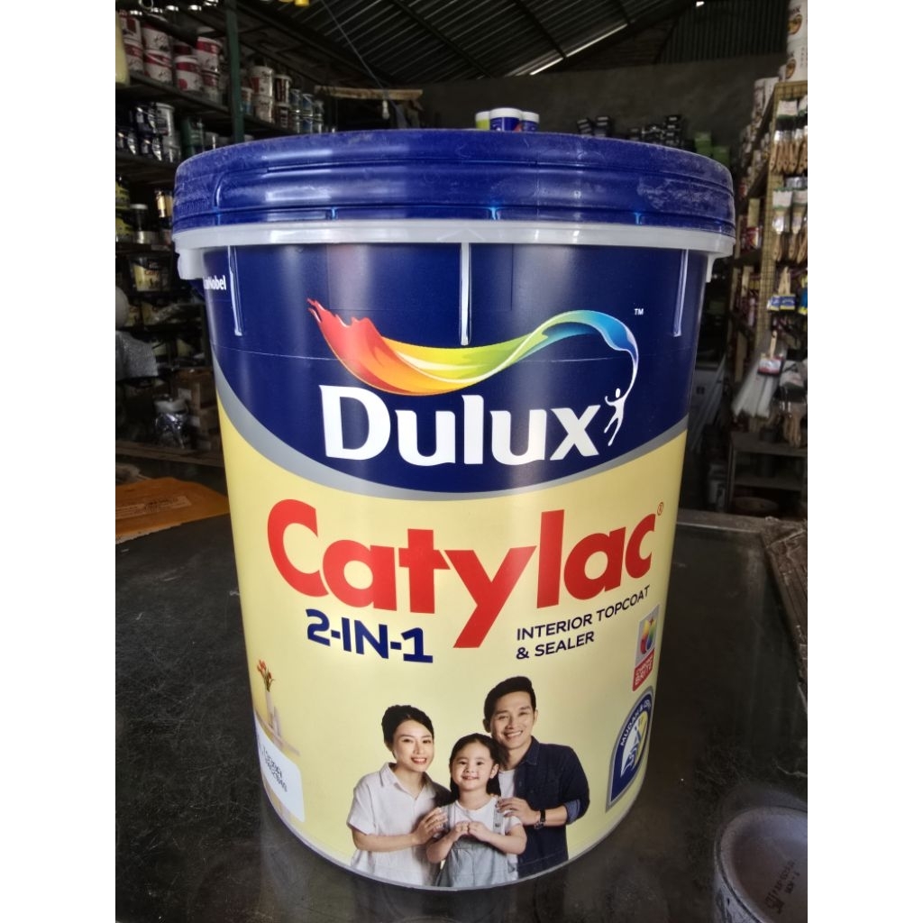 Jual Dulux Catylac 2 in 1 Cat Dasar + Cat Finish 5 Kg Mixing | Shopee ...