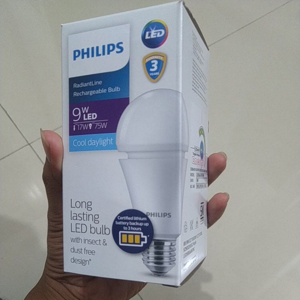 Jual Philips Emergency Radiantline Led 9 watt 8 watt 13 watt | Shopee ...