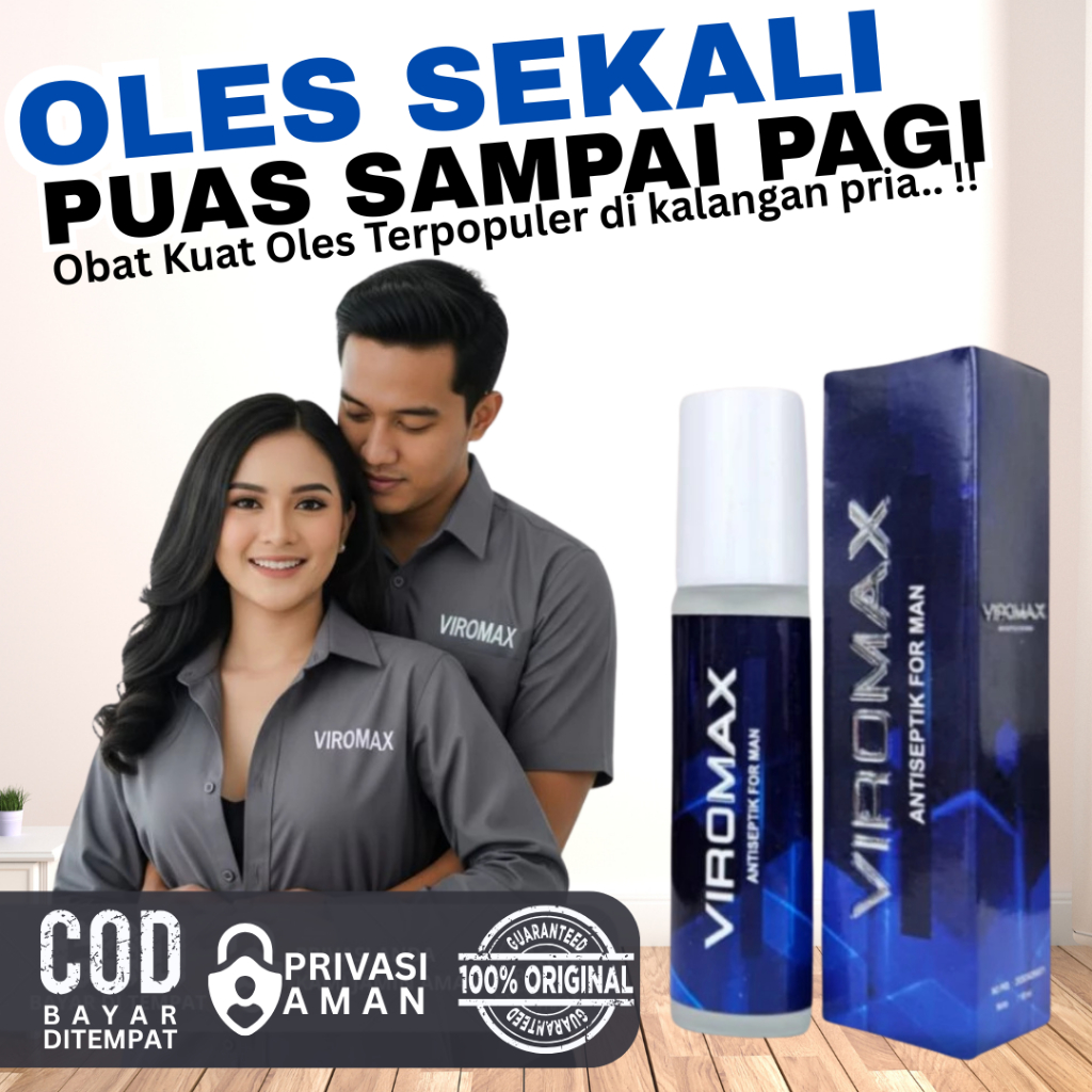 Jual VIROMAX OBAT KUAT OLES PRIA TAHAN LAMA BPOM ORIGINAL 100% | Shopee ...
