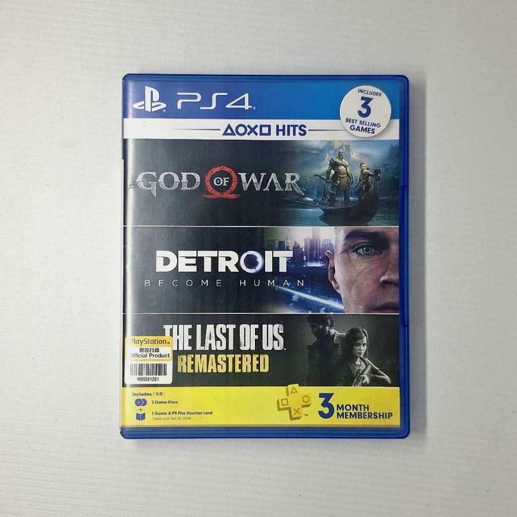 Jual BD PS4 MEGAPACK GOW DETROIT 2 GAME | Shopee Indonesia