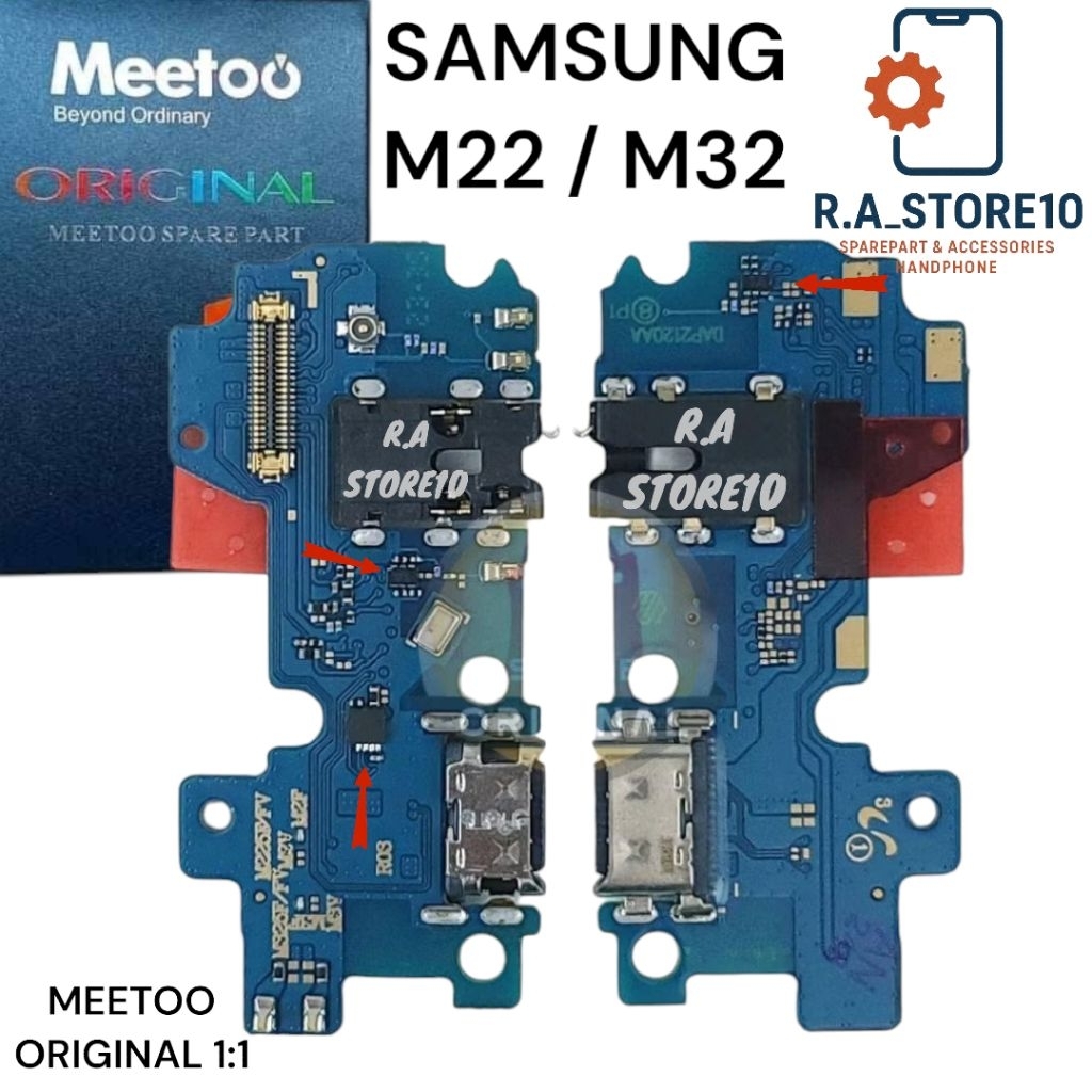 Jual MEETOO Flexibel Charger + IC SAMSUNG M22 / M32 GALAXY M225 M325F ...
