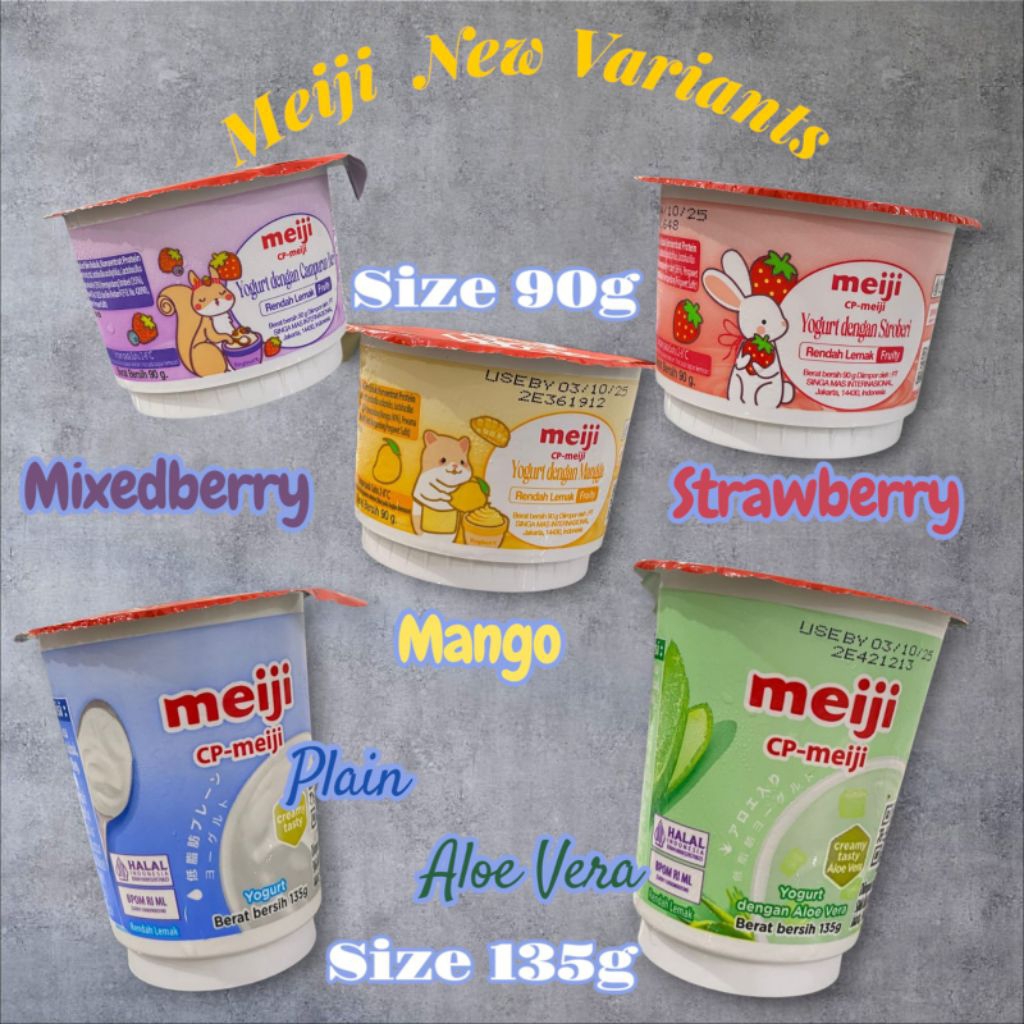 Jual Meiji yogurt rasa buah asli probiotik cemilan sehat anak ...