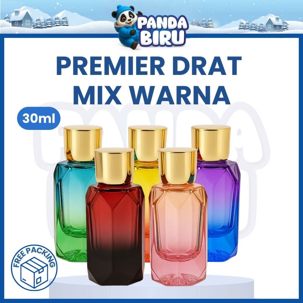 Jual Botol Parfum Drat Premier Mix Warna Gradasi 30ml / Botol Minyak ...