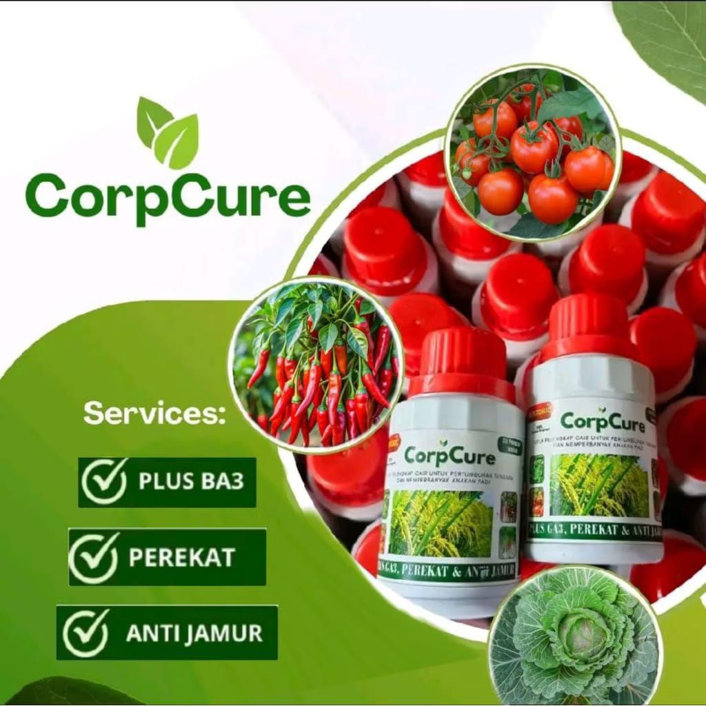 Jual TRISONIC CORPCURE 100ML,Penyubur tanaman, Perangsang, Memperkuat ...
