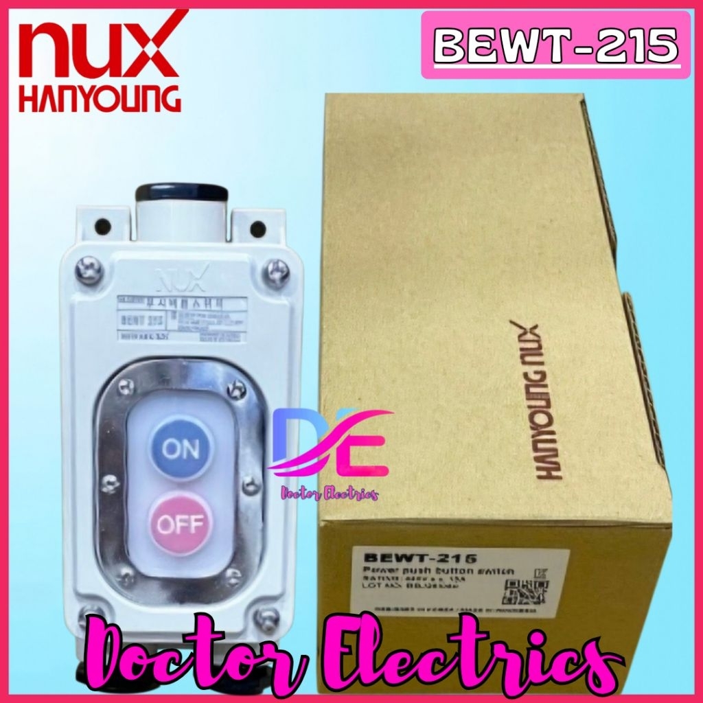 Jual HANYOUNG NUX POWER PUSH BUTTON WATERPROOF TYPE BEWT-215 BEWT 215 ...
