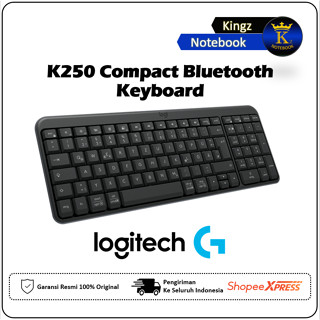 Jual Logitech K250 / MK250 Compact Bluetooth Wireless Keyboard Garansi Resmi | Shopee Indonesia
