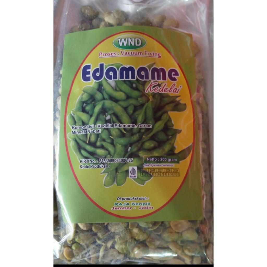 Jual Edamame Kering Camilan Cemilan Snack Khas Jember | Shopee Indonesia